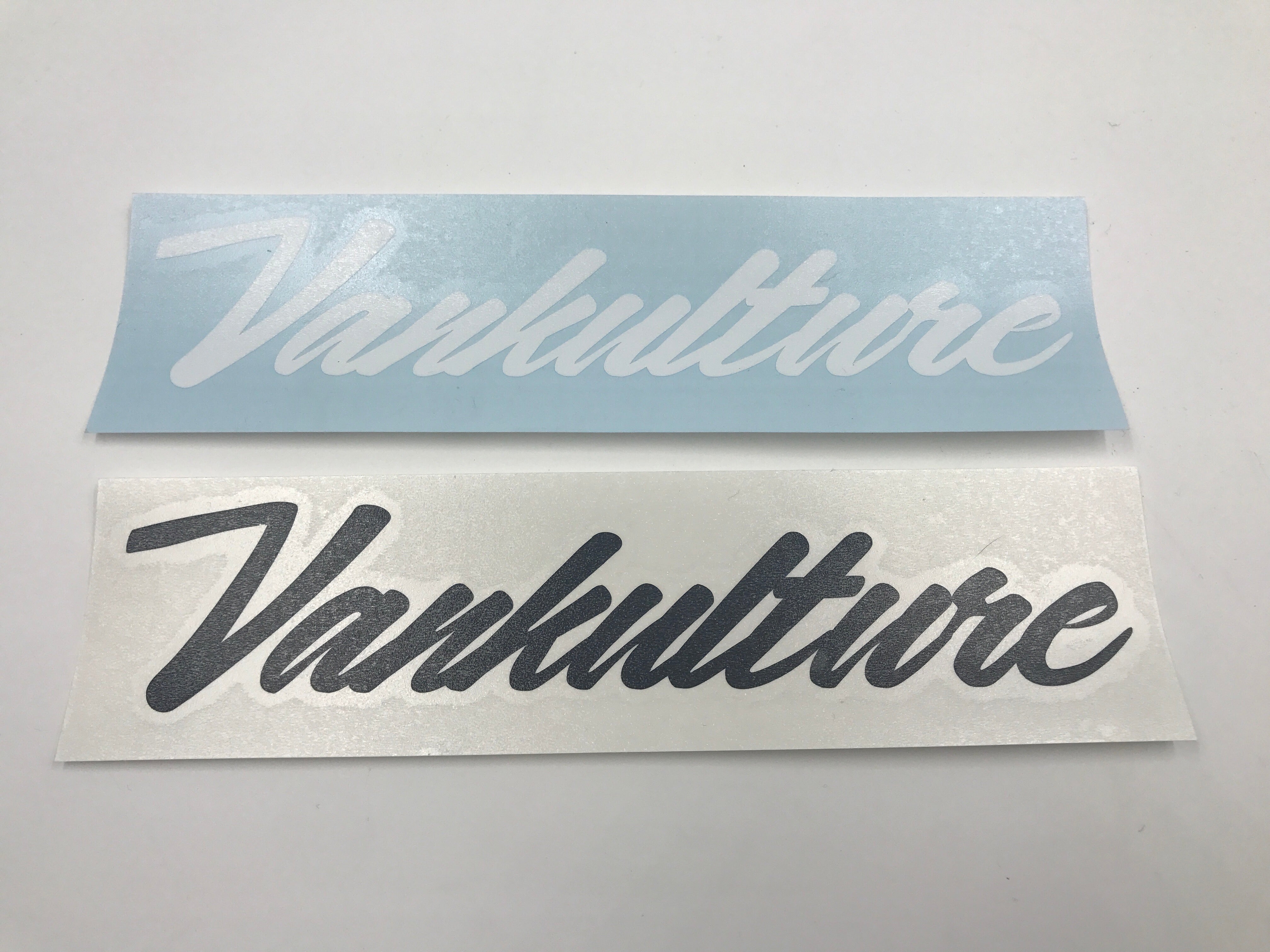 VANkulture Cursive decal